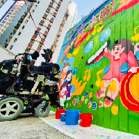 Lifewire X Lions Club 【Children's Dreams】 Painted Wall At Sai Wan | Home